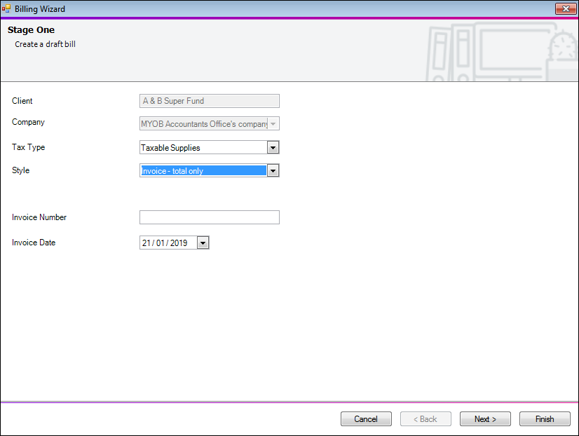 Stage One—Create a draft bill